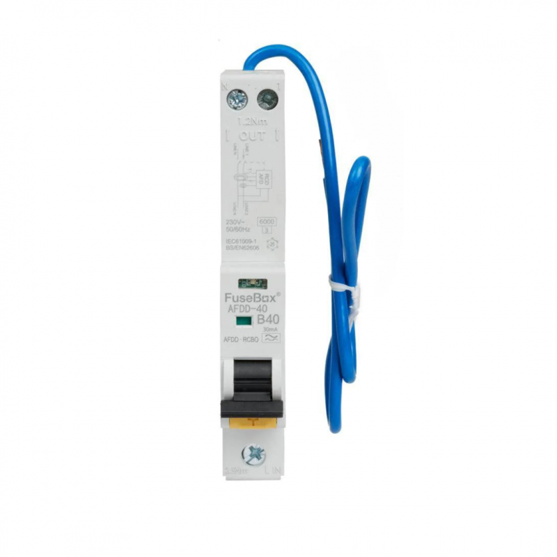 Fusebox Arc Fault Detection Device RCBO 30mA AFDD06 | Express Electrical Fusebox Arc Fault Detection Device RCBO 30mA AFDD06 | Express Electrical